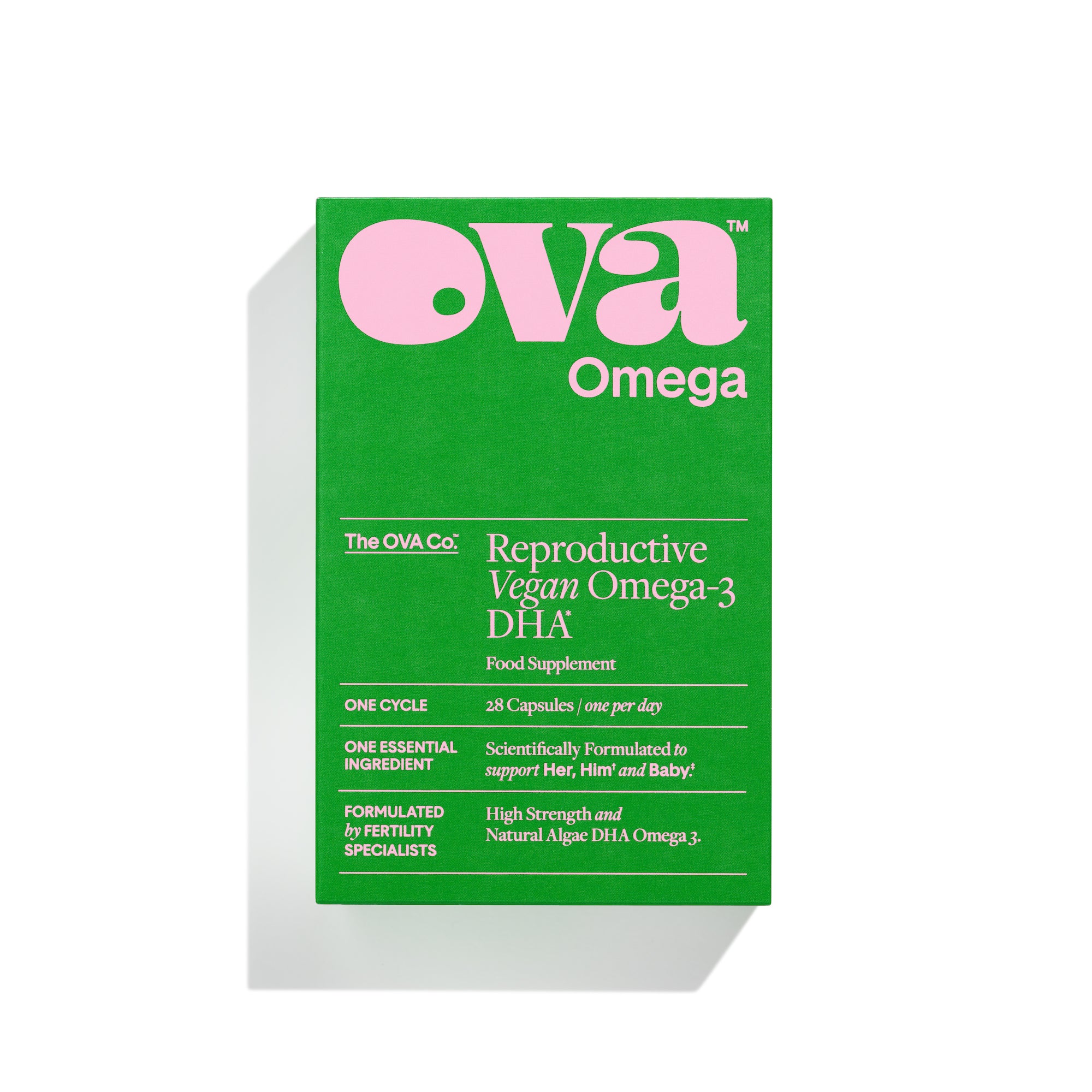 OVAOmega Vegan Reproductive Omega-3 DHA | femme health